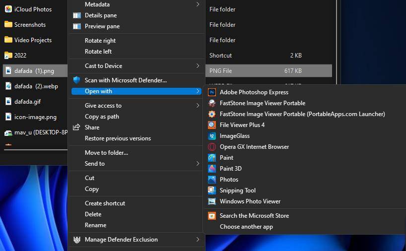 How to Open WebP Images in Windows 11