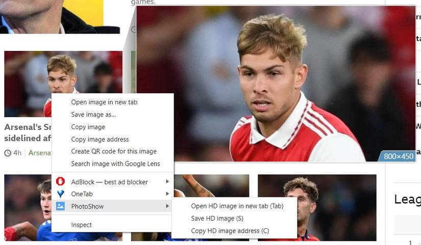 How to Enlarge Image Thumbnails in Google Chrome, Edge, and Firefox