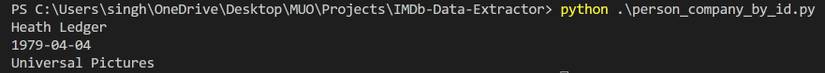 How to Extract IMDb Data With Python and Cinemagoer