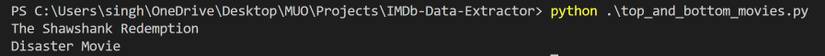 How to Extract IMDb Data With Python and Cinemagoer
