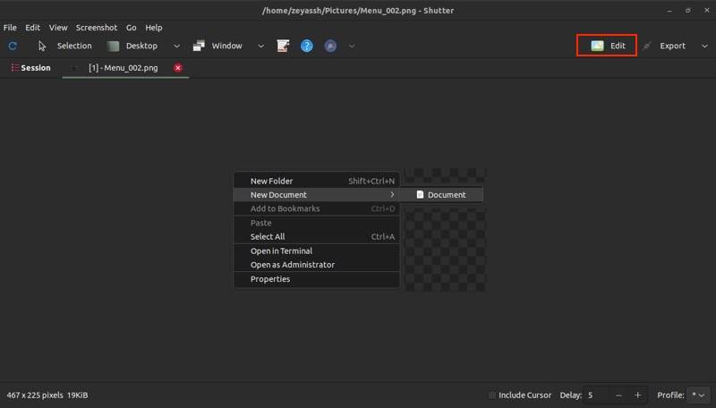 3 Ways to Screenshot Right-Click Context Menus on Linux