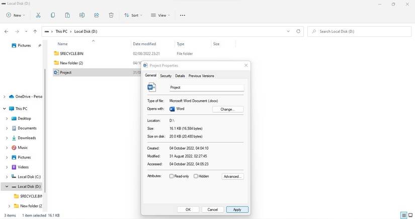 How to Fix Folders Reverting to Read-Only Mode in Windows 10 and 11