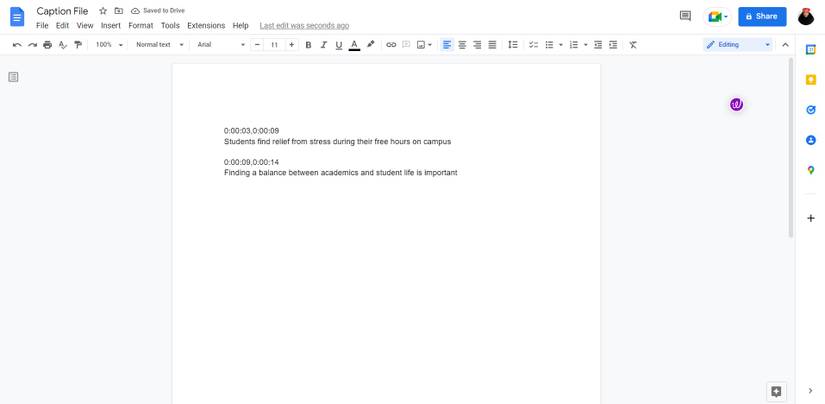 How to Add Captions to Your Video in Google Drive