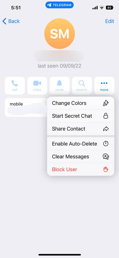 How to Block Someone on Telegram
