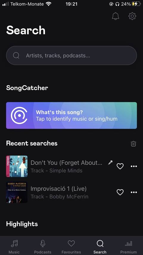 How to Find Songs in Deezer by Humming
