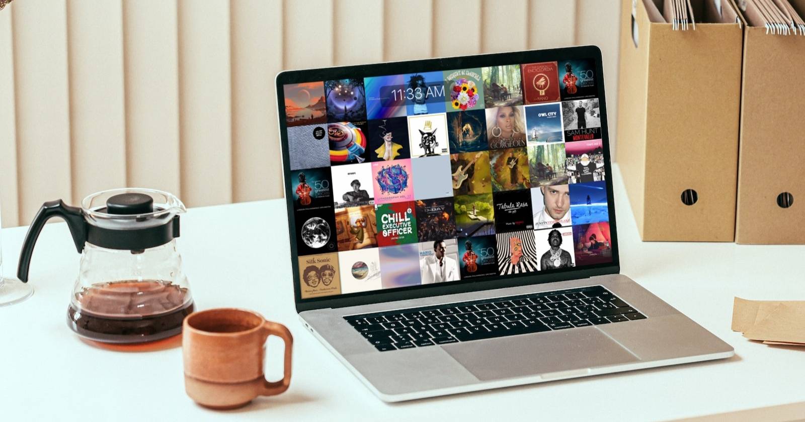 How to Set Album Artwork as Your Mac’s Screensaver and Use It to Play Songs
