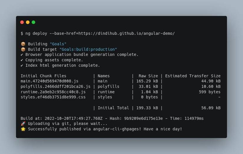 Deploy an Angular App to GitHub Pages With Angular CLI