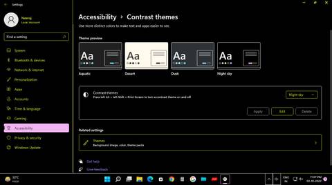 How to Turn On High Contrast Themes for Better Readability on Windows 11