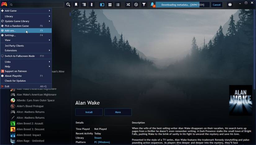 Unify and Make Sense of Your Games Collections With Playnite on Windows