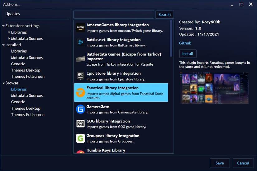 Unify and Make Sense of Your Games Collections With Playnite on Windows