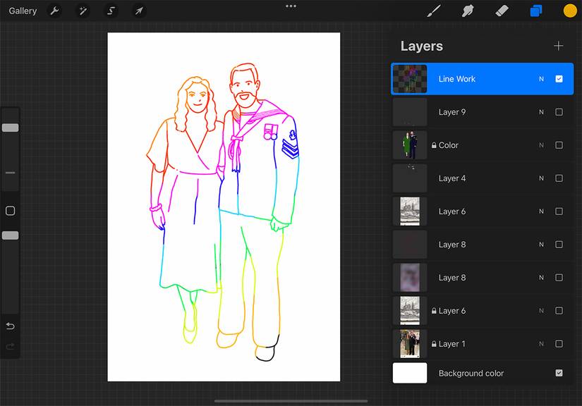 7 Different Ways to Color Your Art in Procreate