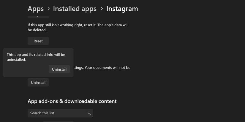 How to Fix the Instagram App Not Working on Windows 11