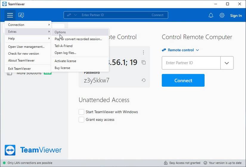 How to Set Up TeamViewer for Unattended Remote Control on Windows
