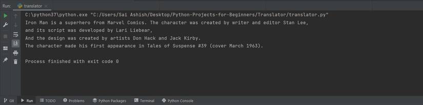 How to Build a Translator Using Python