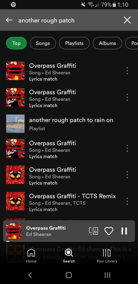 How to Search for Songs on Spotify by the Lyrics