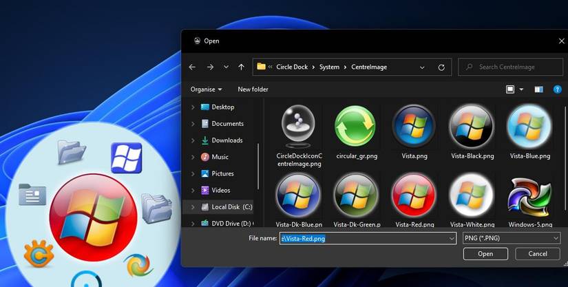 How to Add a Circular App Launcher to Windows 10 & 11 With Circle Dock