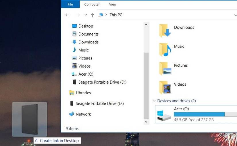 How to Add Shortcuts for Opening USB Drives to Windows 10