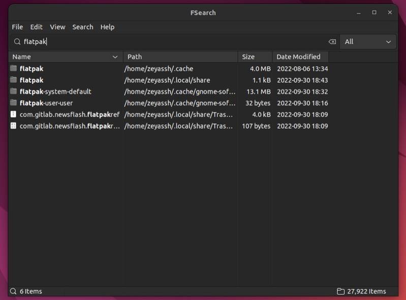How to Use FSearch to Quickly Find Files and Folders on Linux