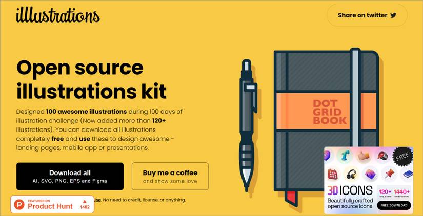 The 13 Best Sites for Free Web Design Illustrations
