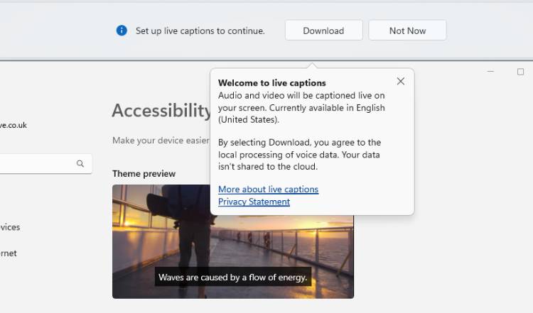 How to Use Windows 11's Live Captions