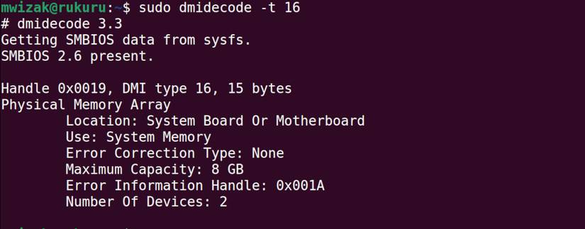 How to Check the Maximum RAM Capacity of a Computer