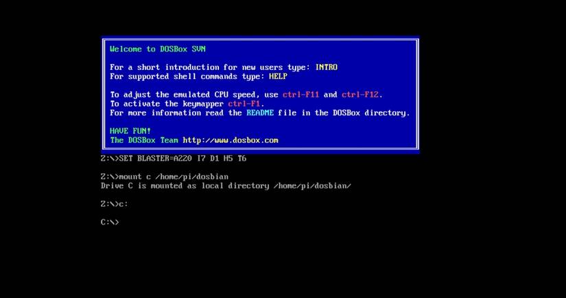 Build a Tiny DOS Gaming PC With Raspberry Pi and Dosbian