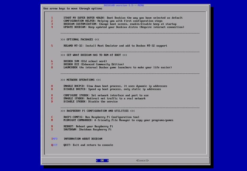 Build a Tiny DOS Gaming PC With Raspberry Pi and Dosbian