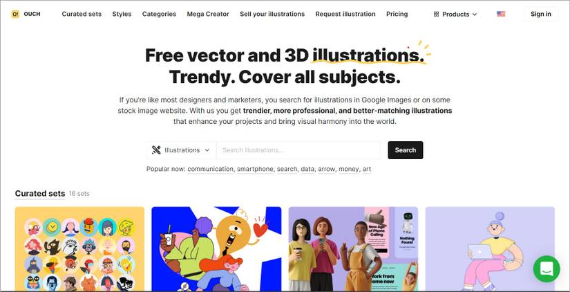 The 13 Best Sites for Free Web Design Illustrations