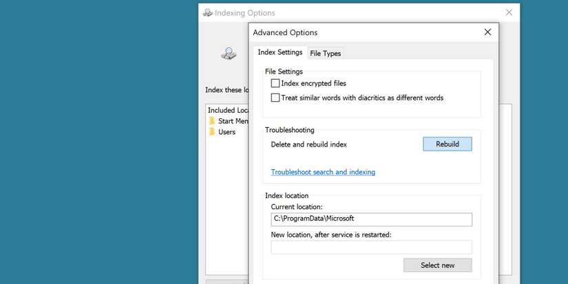 How to Rebuild the Search Index in Windows 11