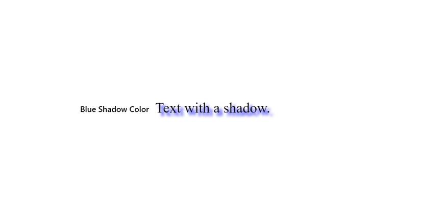 box shadow colour