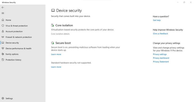 7 Ways to Fix the Memory Integrity Feature Grayed Out on Windows 11