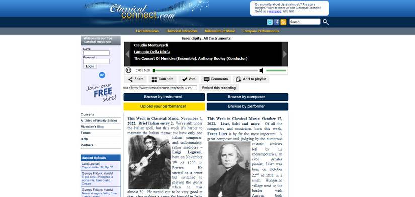 The Top 10 Sites To Listen To Classical Music