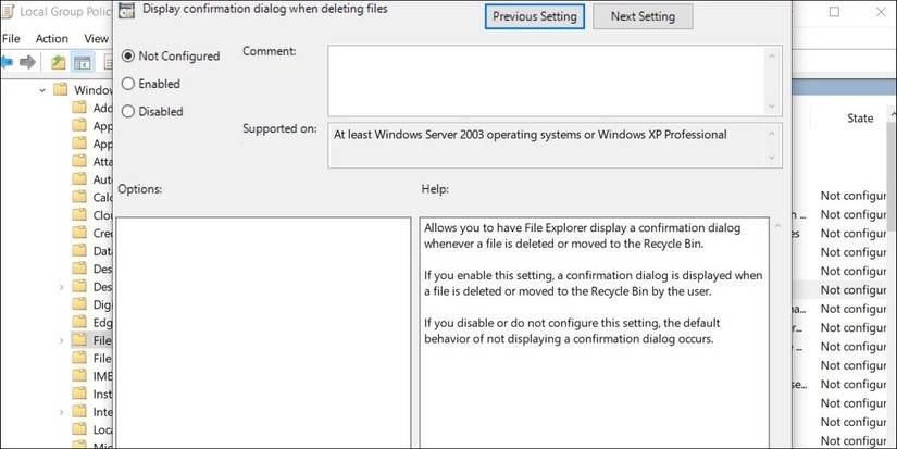 3 Ways to Enable or Disable the Delete Confirmation Dialog on Windows
