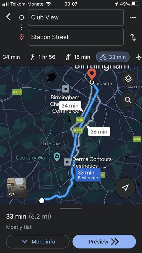 How to Find Bike Routes Using Google Maps