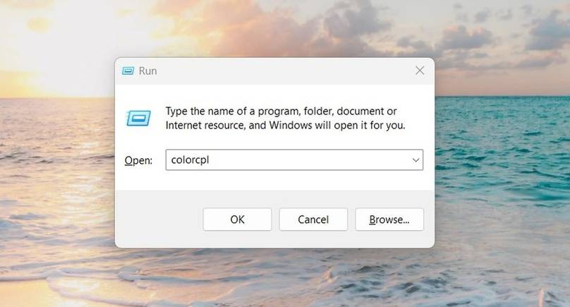 How to Open Color Management in Windows