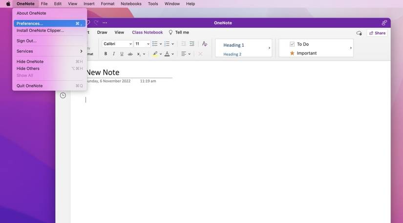 How to Enable Dark Mode in OneNote on Any Device