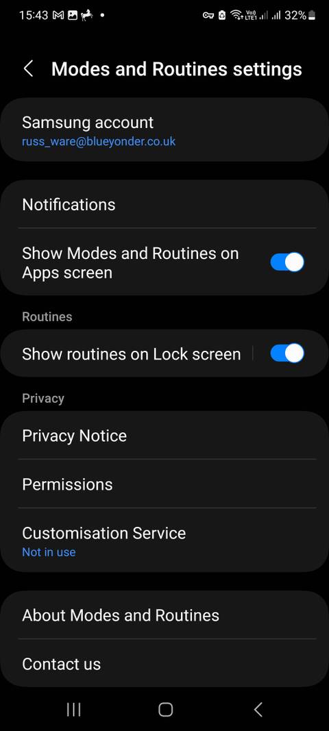 How to Use Modes and Routines in One UI 5 on a Samsung Phone