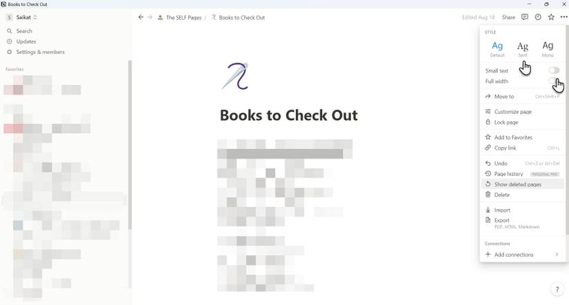 How to Change Fonts in Notion