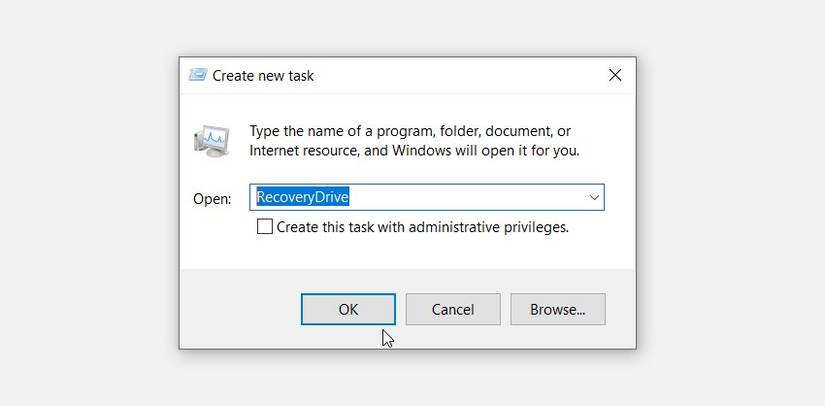 10 Ways to Open the Windows Recovery Drive Tool
