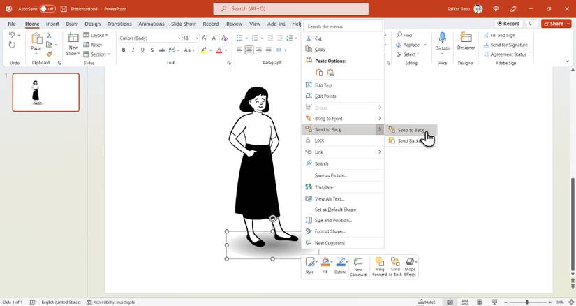 How to Add a Drop Shadow to Any Graphic in PowerPoint