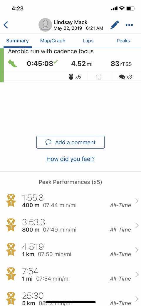 How to Train More Efficiently With the TrainingPeaks App for Running ...