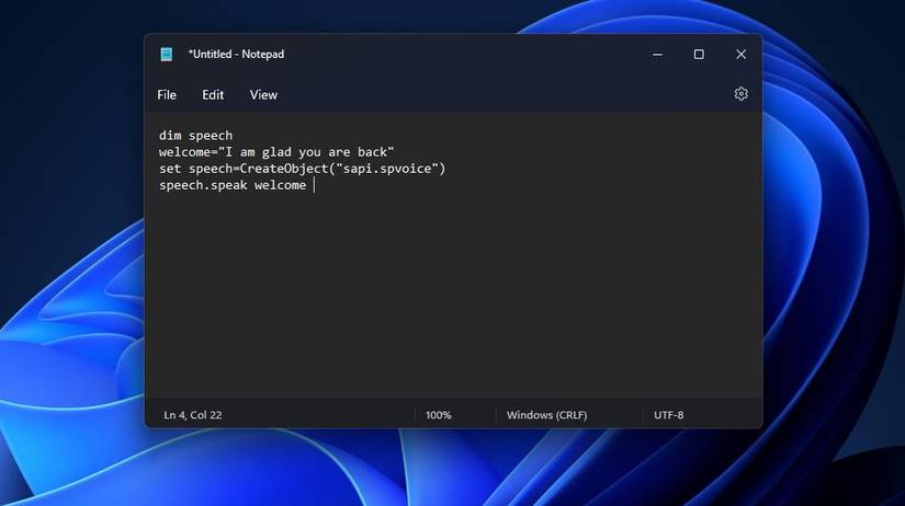How to Set a Custom Startup Voice Message in Windows 11