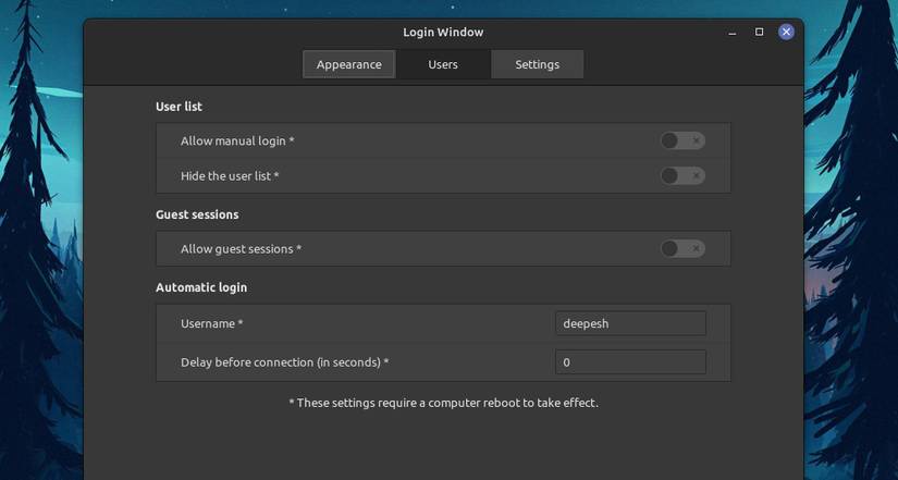 How to Enable or Disable Automatic Login on Linux Mint