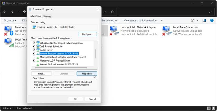 How to Fix the "IPv4/IPv6 No Internet Access" Error on Windows