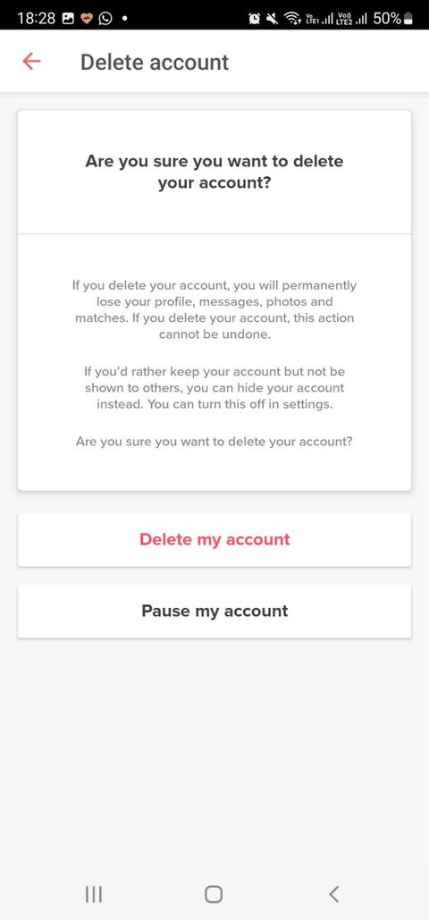 How to Delete Tinder Once and for All