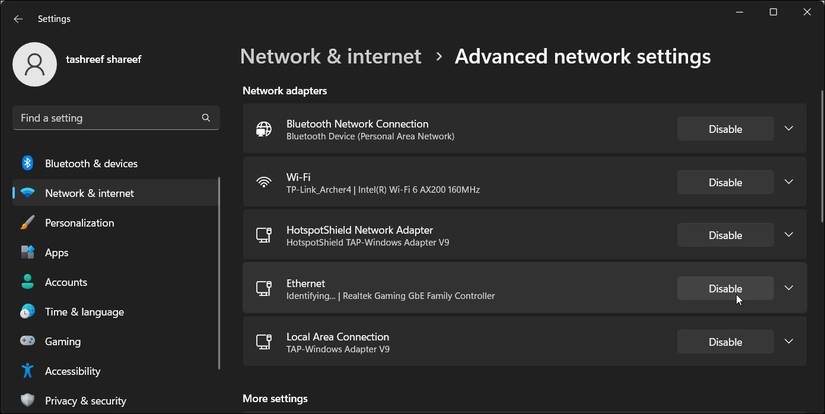 How to Fix Your Ethernet Connection Not Working on Windows 11