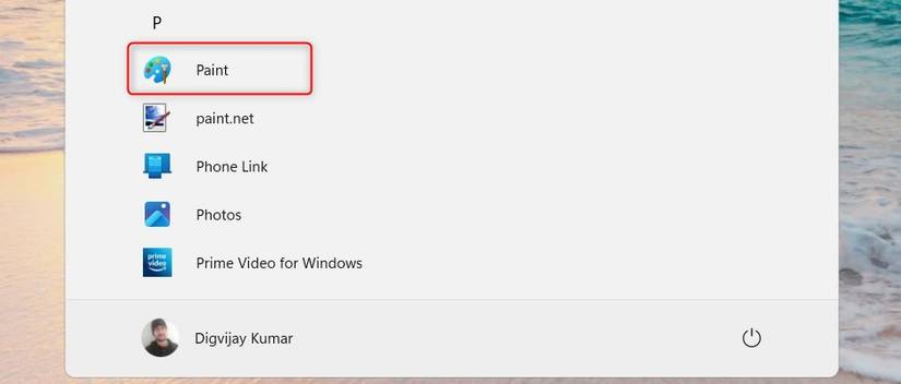 How to Open Microsoft Paint in Windows 11