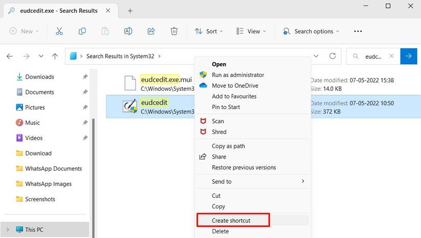 How to Open the Private Character Editor in Windows