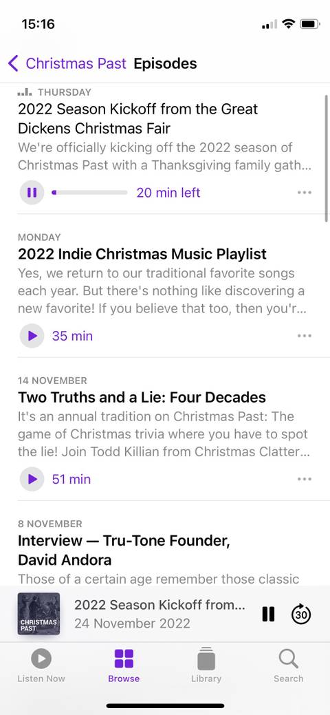 12 Christmas Podcasts to Get You in the Christmas Spirit