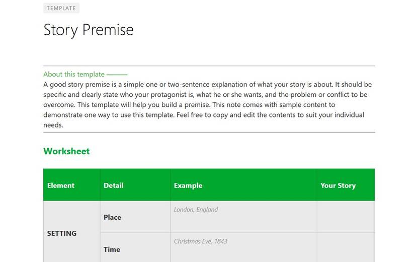 The 12 Best Free Evernote Templates for Creative Writers